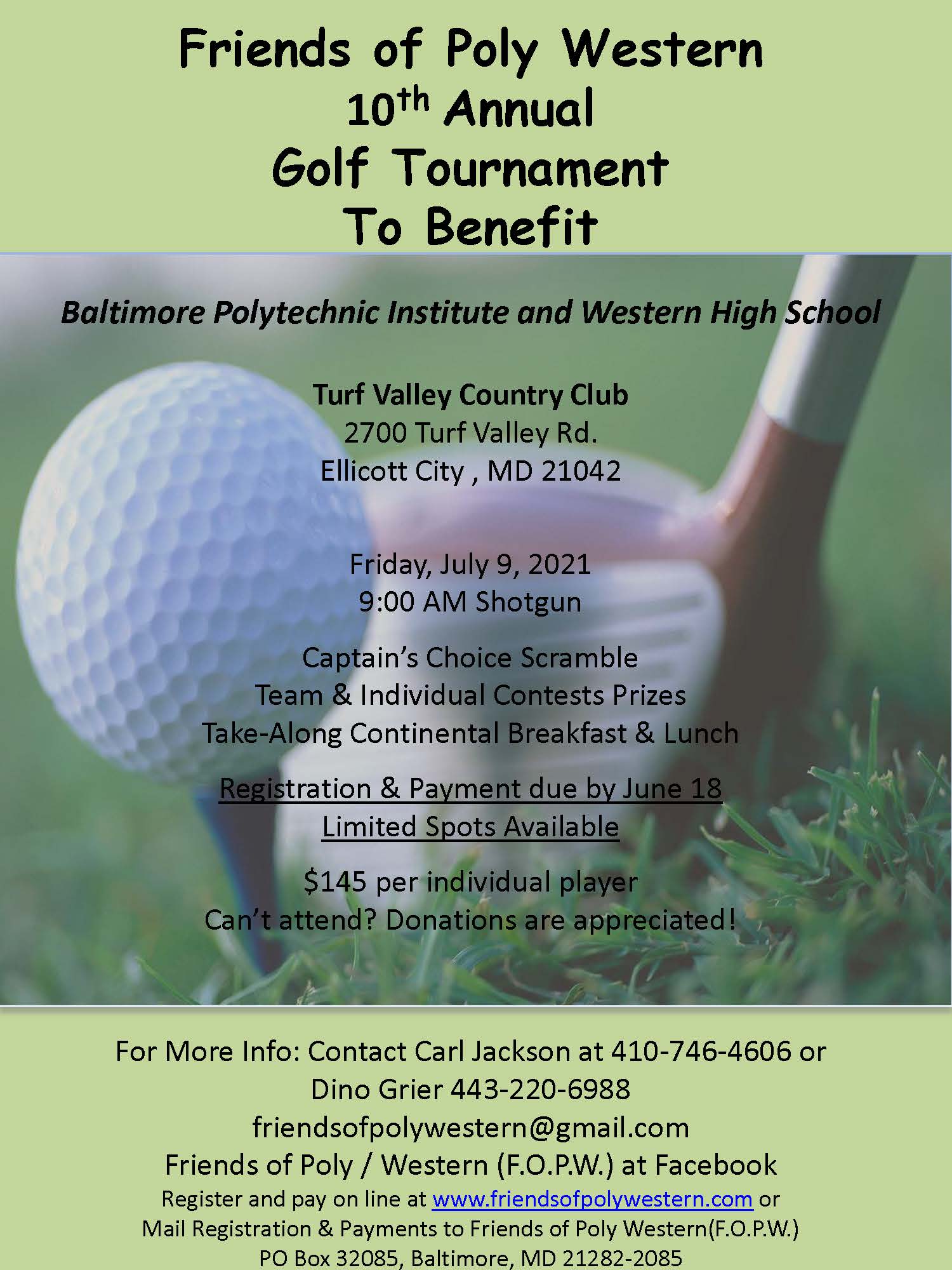 Friends Of Poly/Western | 501(c)3